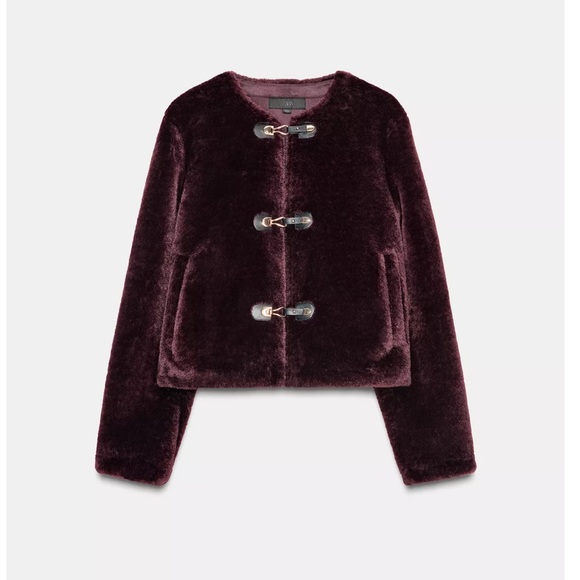 Zara | Jackets & Coats | Zara Doublefaced Toggle Jacket | Poshmark
